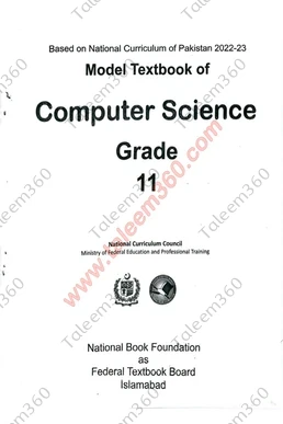 11th Class Computer Science Federal Text Book 2025 PDF - Taleem360