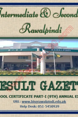 BISE Rawalpindi 9th Class Result 2025 Gazette PDF - Taleem360