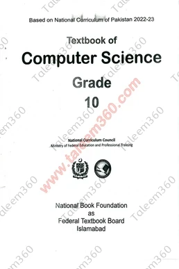 10th Class Computer Science FBISE Text Book PDF - Taleem360